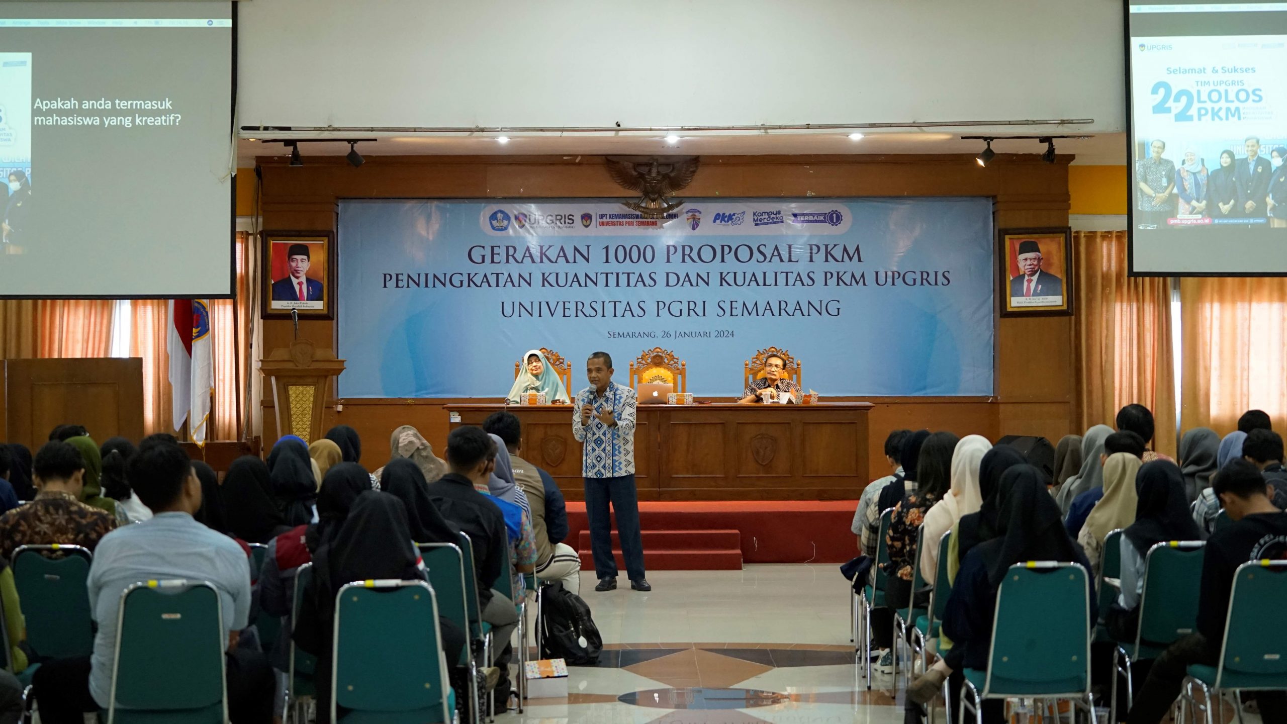 UPGRIS Lancarkan Gerakan 1000 Proposal PKM – Universitas PGRI Semarang